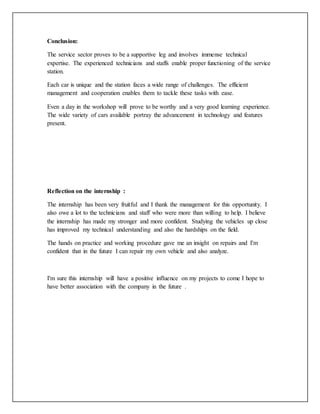 INTERNSHIP REPORT | DOCX