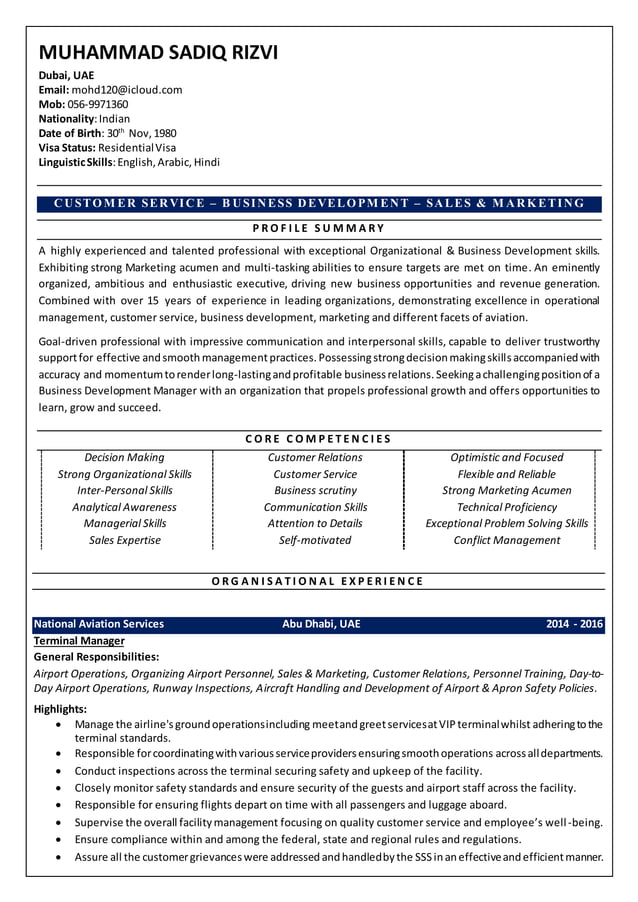 CV Muhammad Sadiq (5) | PDF
