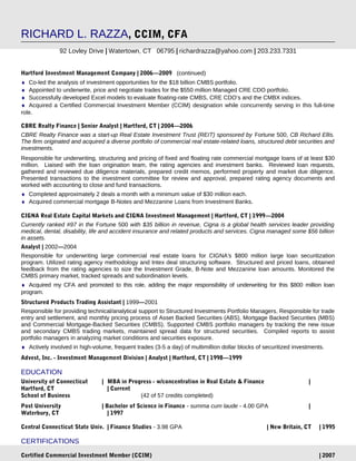 Richard L. Razza Resume | PDF