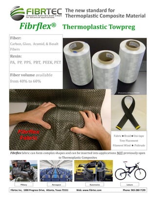 Fibrflex One Page | PDF