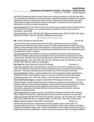 Janet Grace Resume | PDF
