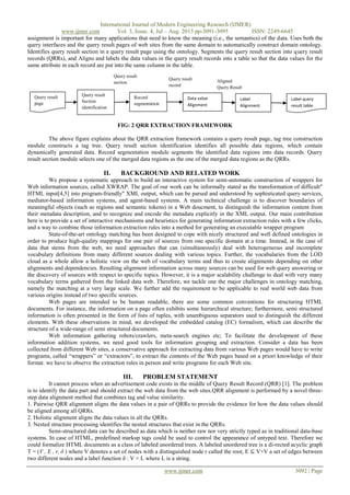 Vision Based Deep Web data Extraction on Nested Query Result Records | PDF | Web Design and HTML ...