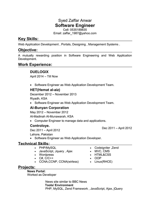 CV revised | PDF