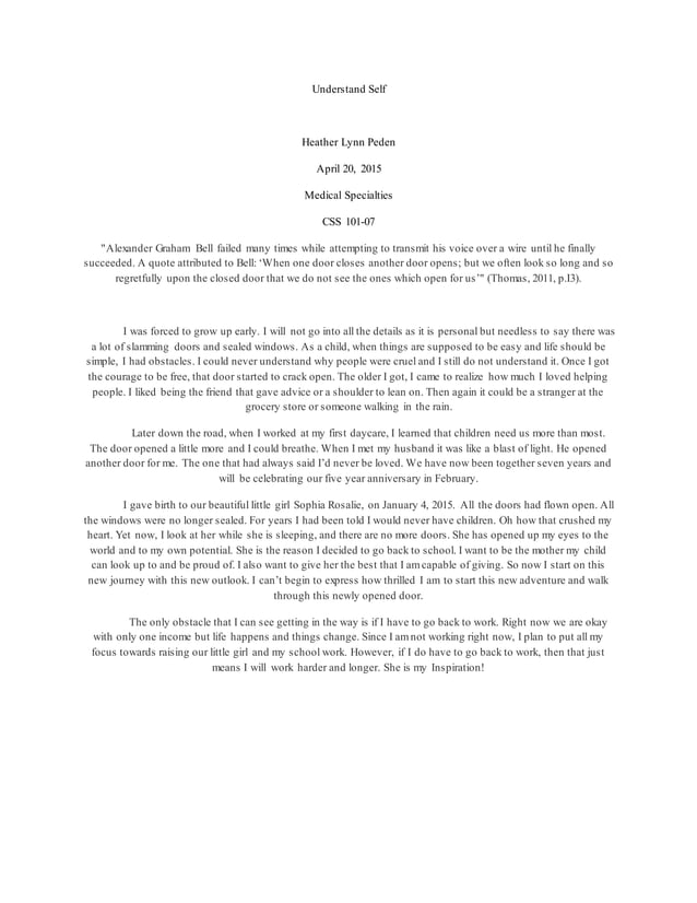 Understand Self | PDF