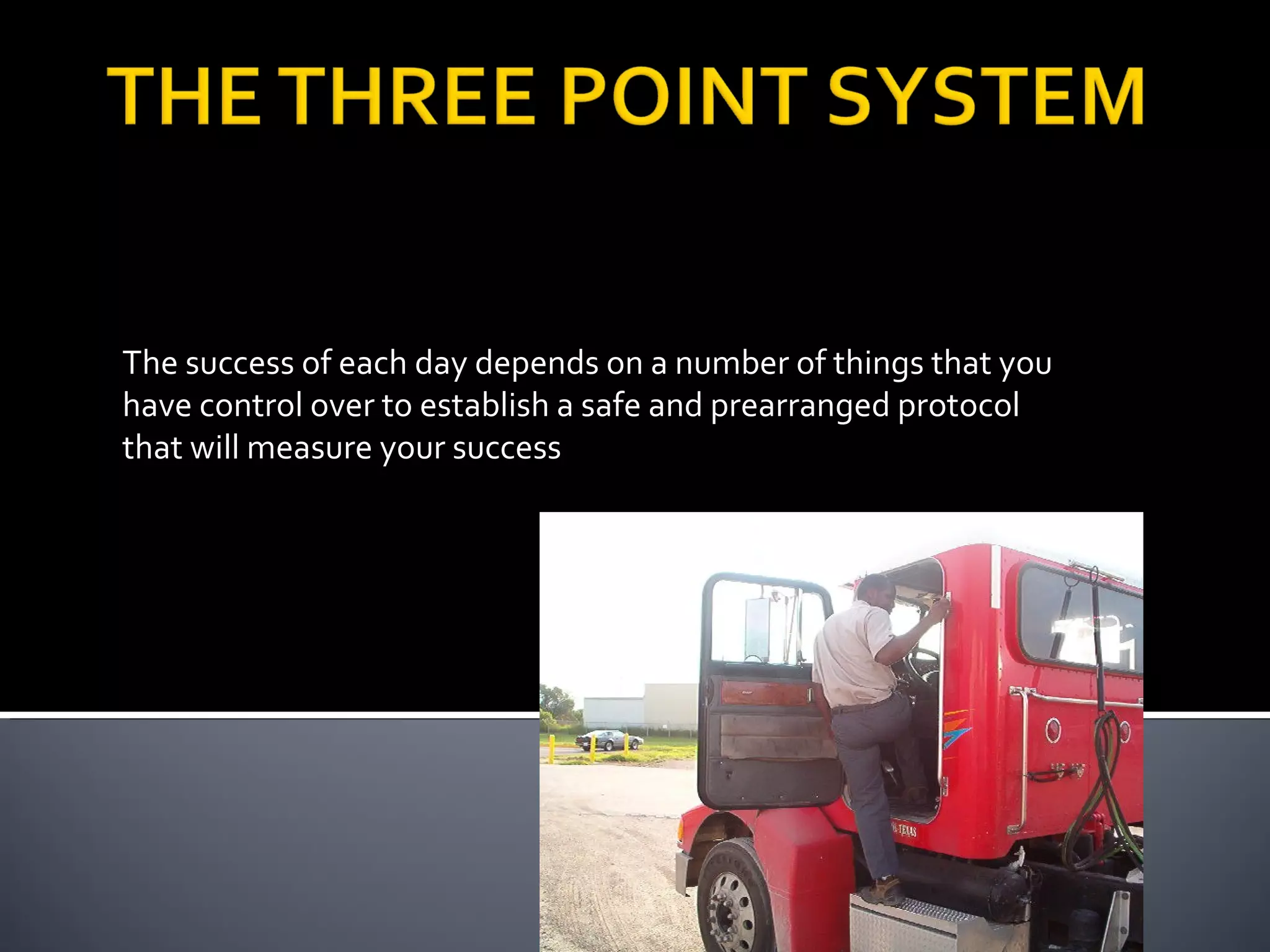GEW Model Three Point Contact Presentation NEW | PPT