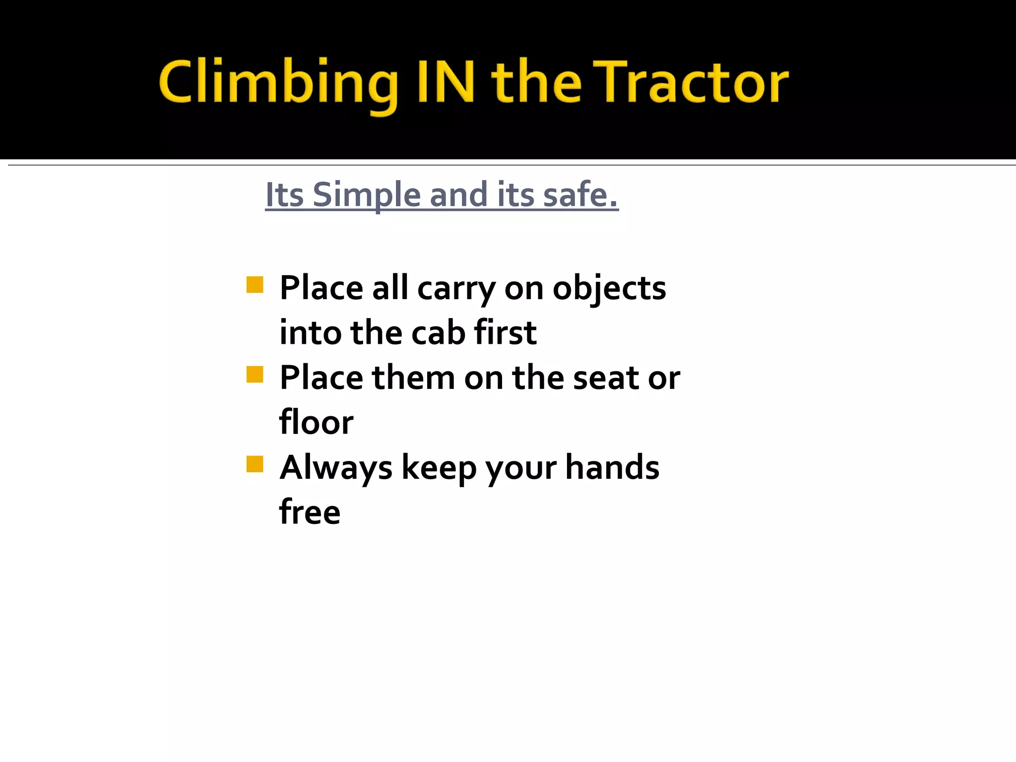 GEW Model Three Point Contact Presentation NEW | PPT