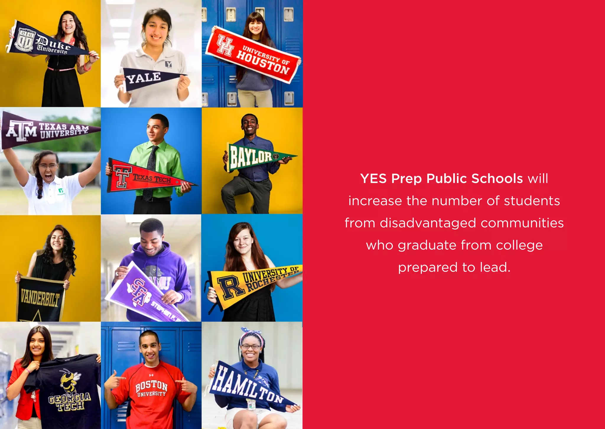 YES_Prep_Brochure_151005-flat | PDF | College Planning | College Education