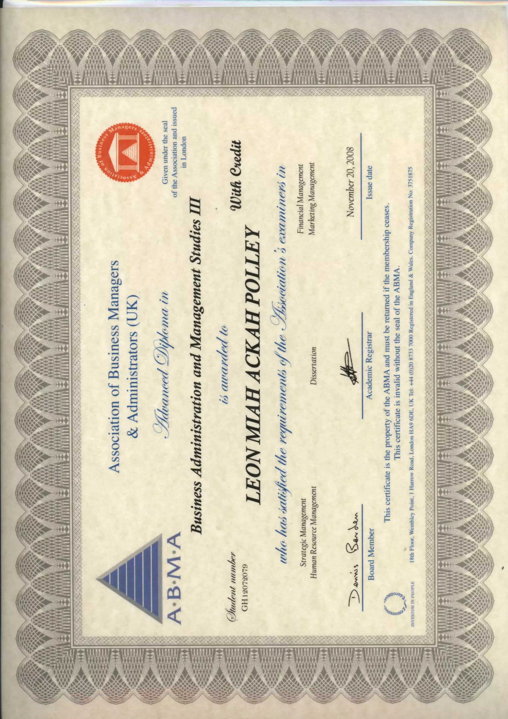 ADVANCE DIPLOMA[1] | PDF
