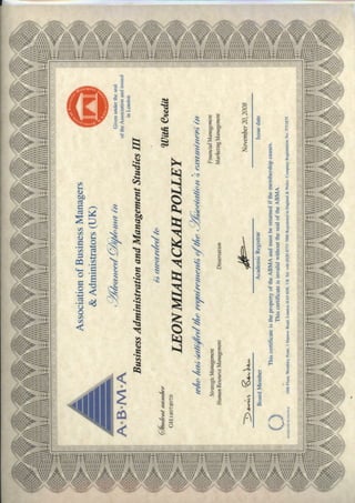 ADVANCE DIPLOMA[1] | PDF