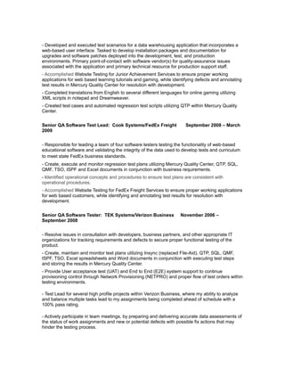 QA_Resume_SFT[1] | RTF | Computing | Technology & Computing