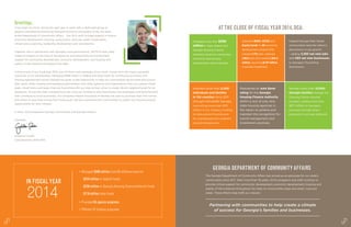 DCA-2014-Year-in-Review | PDF | Government Support and Welfare | Financial Assistance