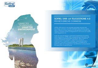 SOFREL S4W - La telegestione 4.0 per reti idriche connesse | PDF