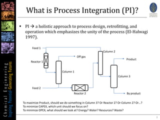 Industrial practices on process integration | PPT