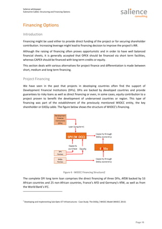 Submarine cables - Structuring and Financing Options Jan 2015_final | PDF