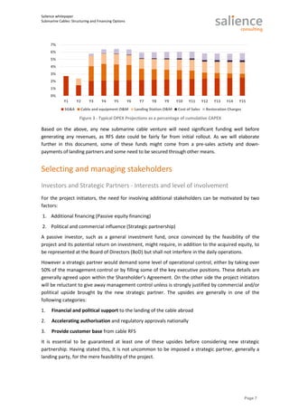 Submarine cables - Structuring and Financing Options Jan 2015_final | PDF