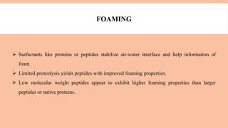Physical, Chemical and Enzymatic Modified Milk Proteins | PPTX
