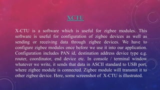Wireless stepper motor control using zigbee | PPTX