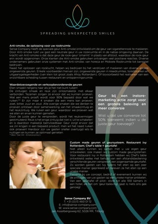 Leaflet_Zonder de juiste geur_2015 | PDF
