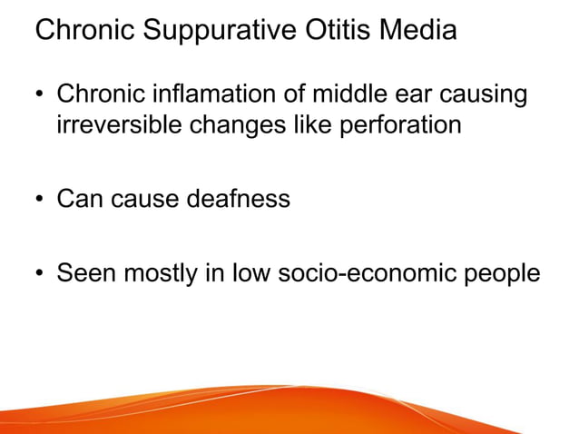 Chronic Suppurative Otitis Media | PDF