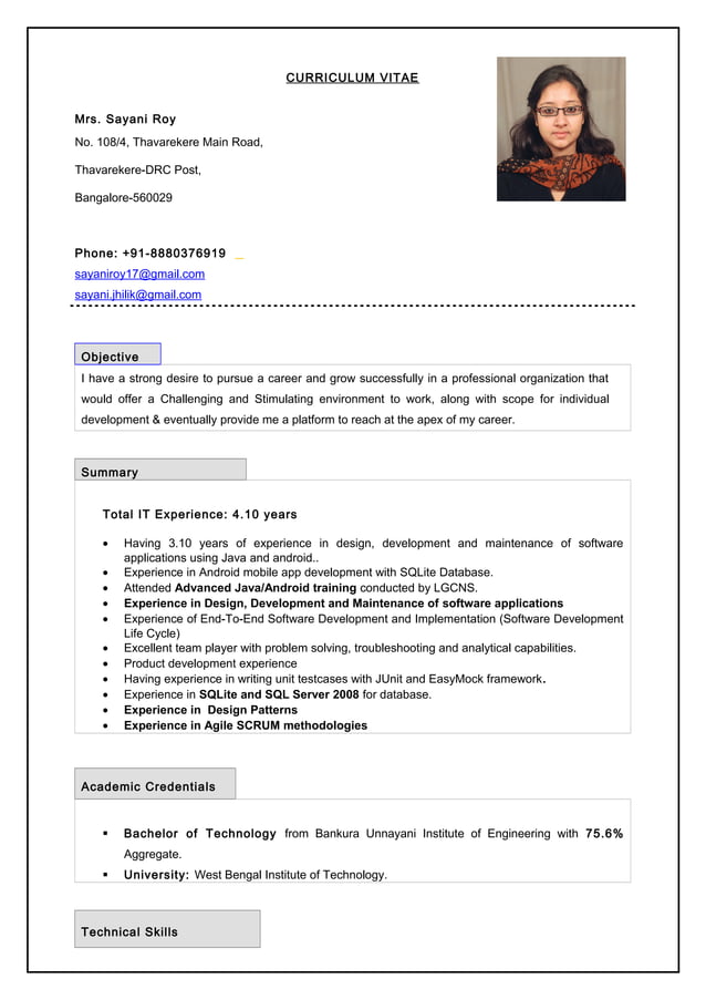 CV_Sayani_Updated | DOC