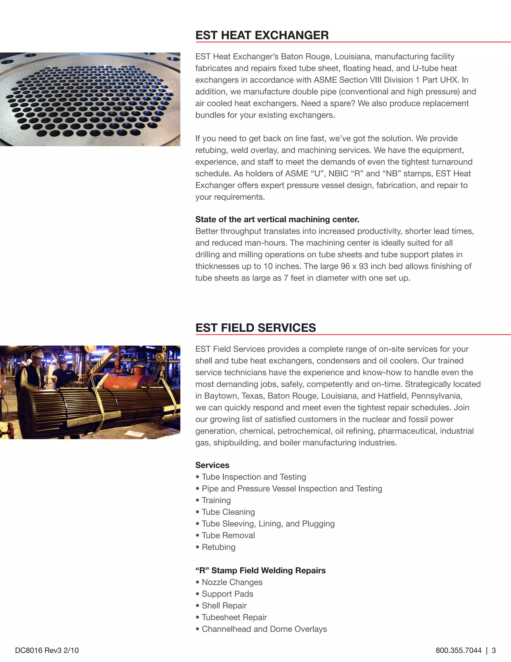 EST Group brochure | PDF