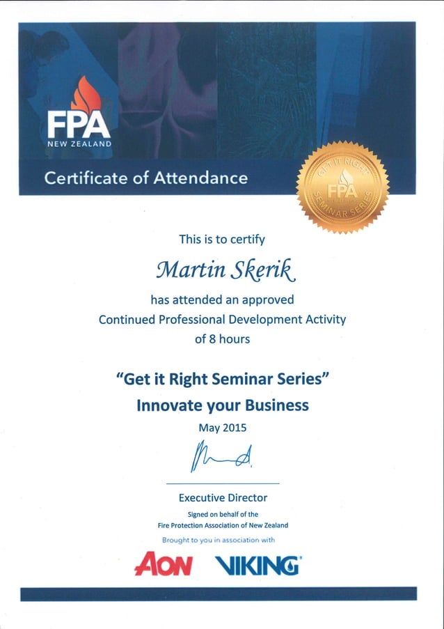 FPA_Certificate | PDF