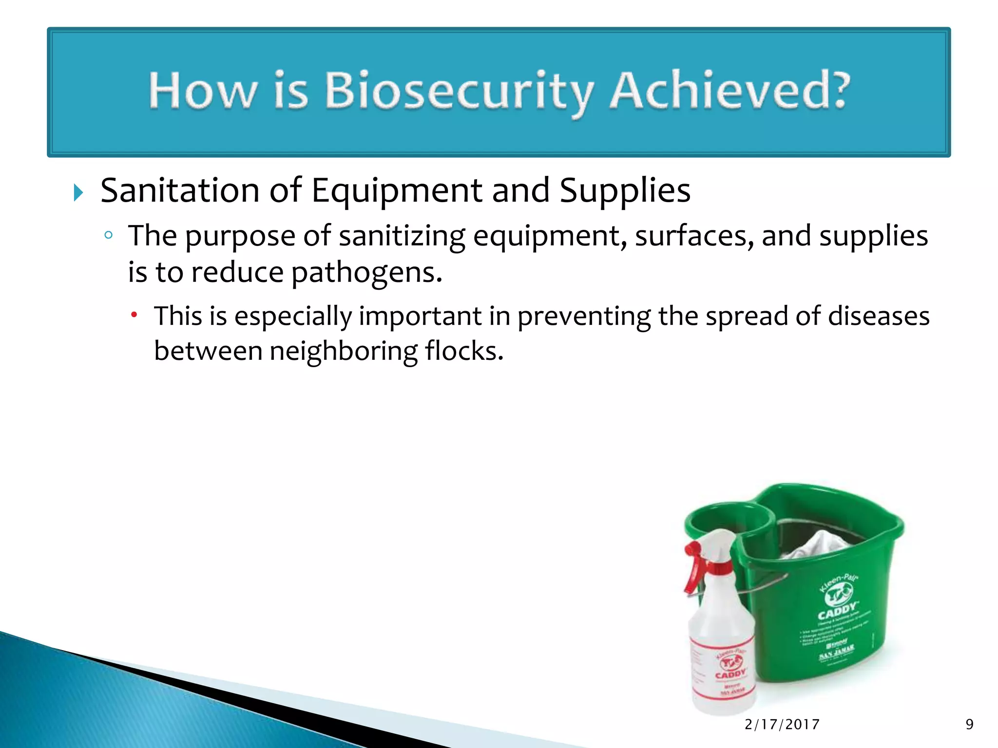 Biosecurity Measures for poultry Farm | PPTX