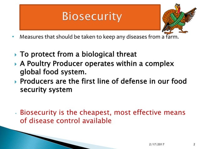 Biosecurity Measures for poultry Farm | PPTX