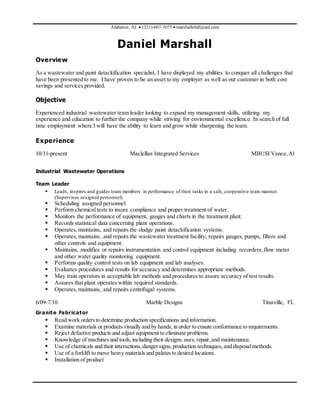 2015 DMarshall resume | DOCX
