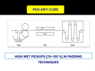 chemical finishing of textiles | PPTX