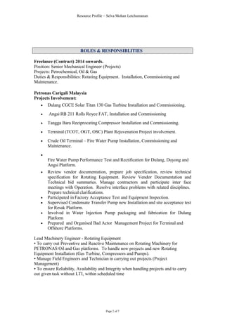 L. SELVA MOHAN (CV) | PDF
