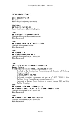 L. SELVA MOHAN (CV) | DOC
