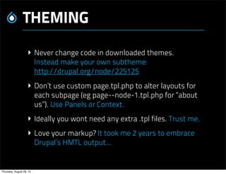 Introduction into Drupal site building | PPT