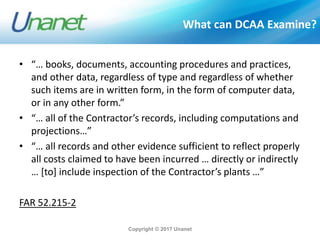 DCAA Audits Without Tears | PPT