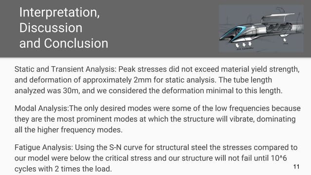 FINAL Hyperloop Structure Analysis- Pylon,Columns,and Carriage | PPTX