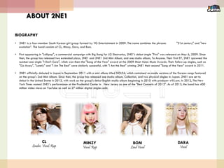 2NE1_Profile_140825_(ENG) | PDF