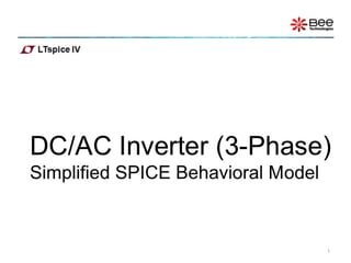 3-Phase inverter LTspice Model | PDF