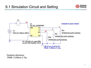 3-Phase inverter LTspice Model | PDF