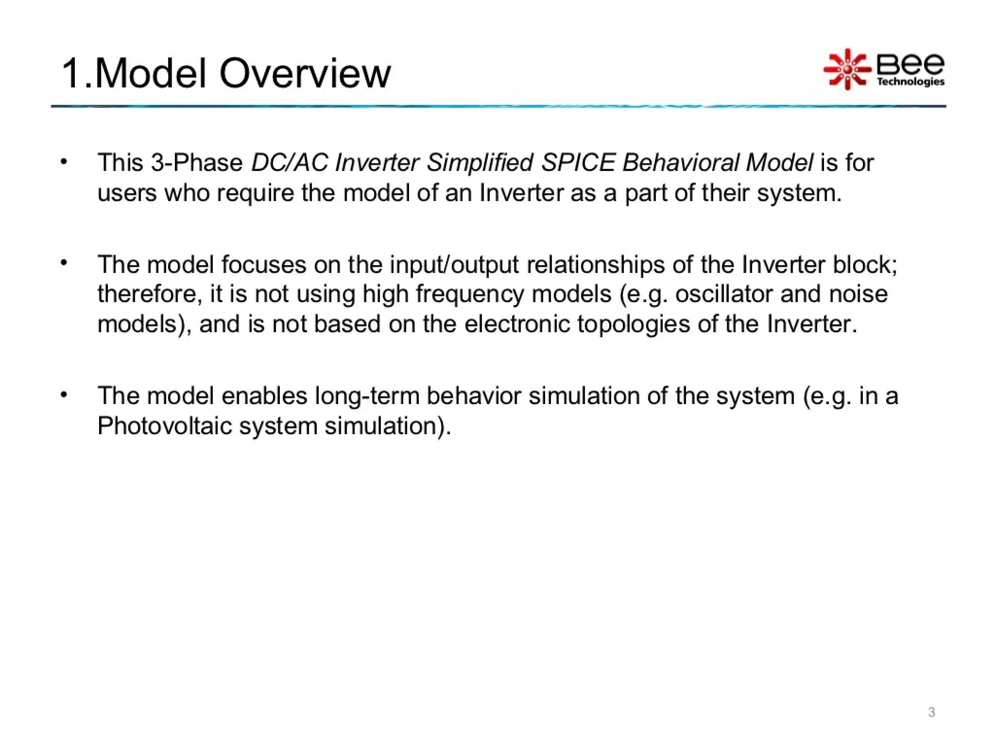 DC/AC 3-Phase Inverter (LTspice Model) | PDF