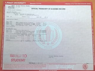 Master Transcript | PDF