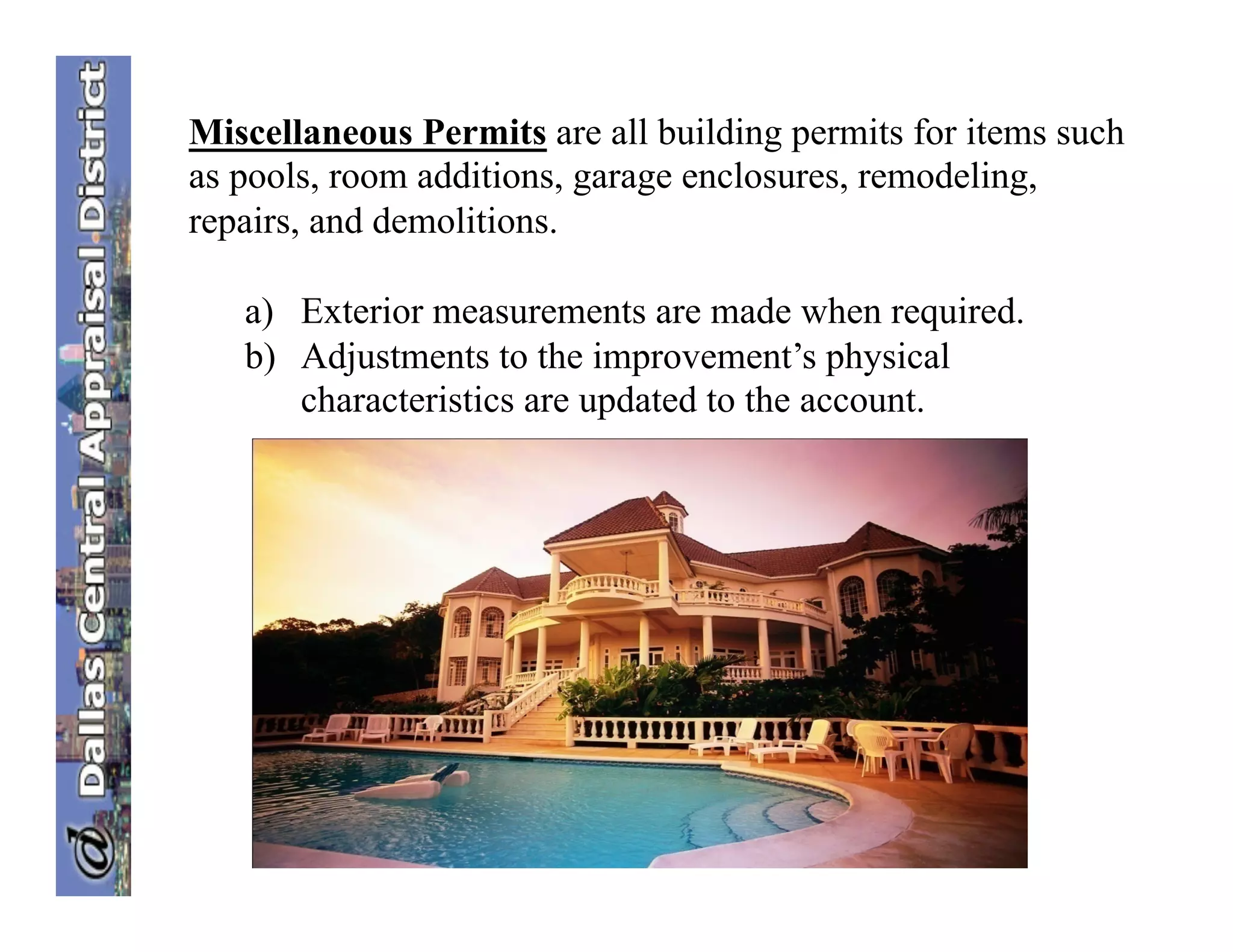 DALLAS CENTRAL APPRAISAL DISTRICT ( DCAD ) value process | PDF