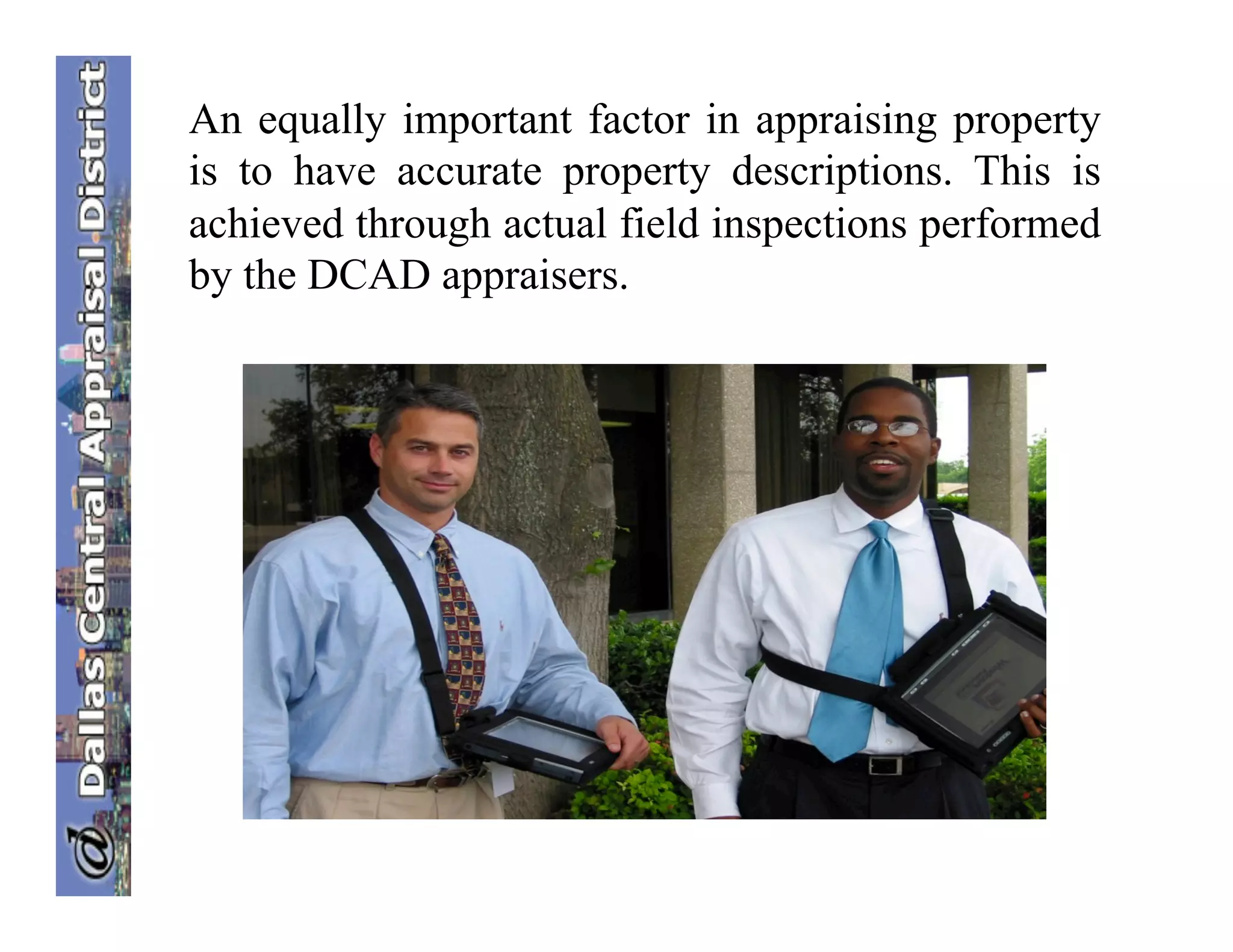 DALLAS CENTRAL APPRAISAL DISTRICT ( DCAD ) value process | PDF