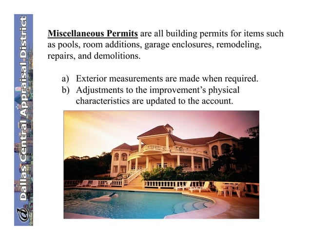 DALLAS CENTRAL APPRAISAL DISTRICT ( DCAD ) value process | PDF