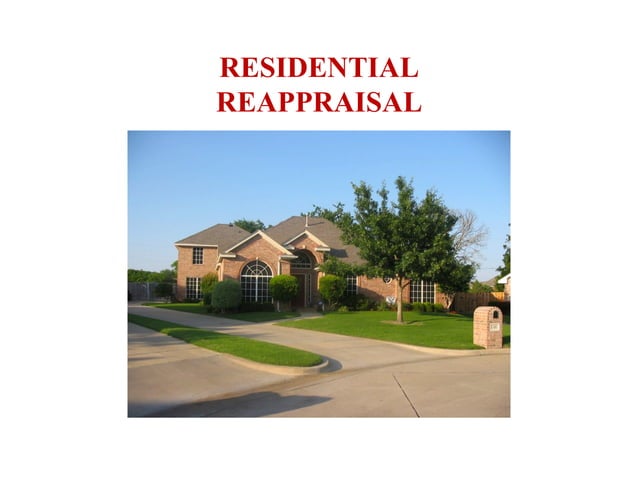 DALLAS CENTRAL APPRAISAL DISTRICT ( DCAD ) value process | PDF