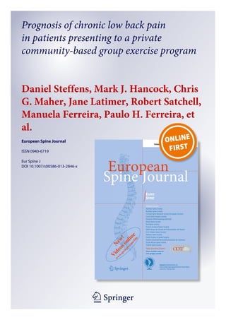 ESJ 2013 | PDF