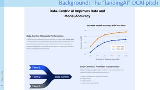 Data-centric AI and the convergence of data and model engineering ...