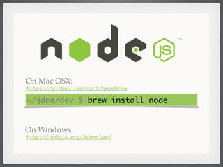 DC Alt.Net: Building Web Apps With node.js