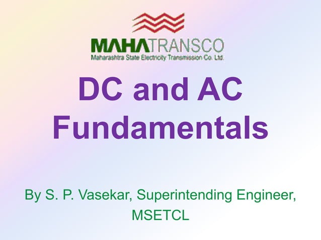 Dc and ac fundamentals | PPTX | Consumer Electronics | Technology ...