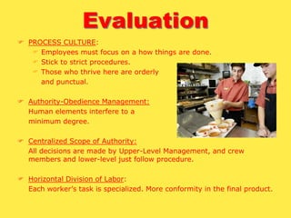 Mcdonald's: A Process Culture | PPT