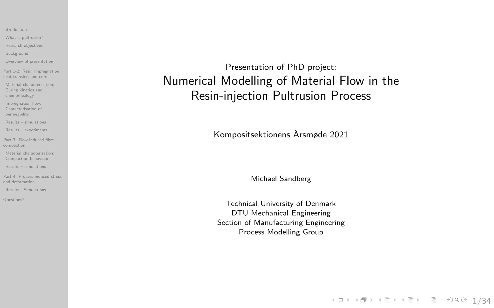 Numerical Modelling of Material Flow in the Resin-injection Pultrusion ...